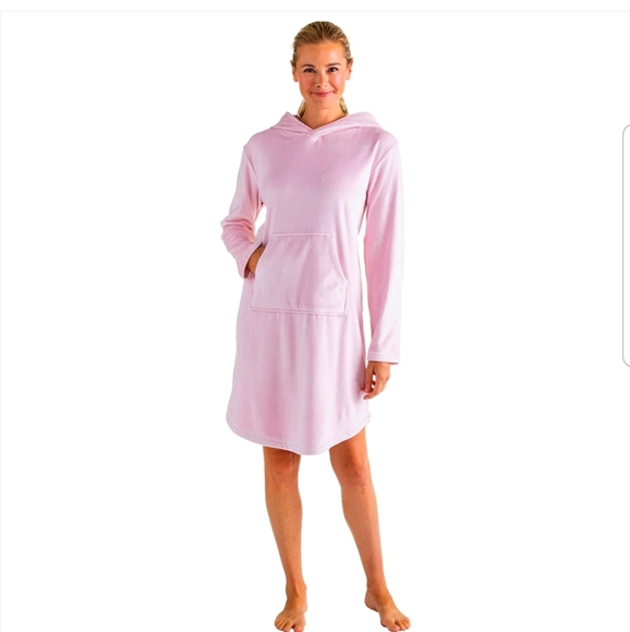 Softies | Intimates & Sleepwear | Softies Ultra Soft Pink Hooded ...